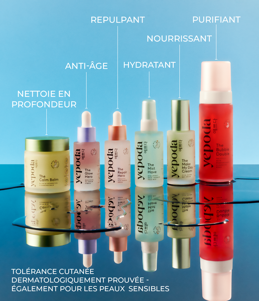 The Glass Skin Set - Routine Glass Skin - Yepoda